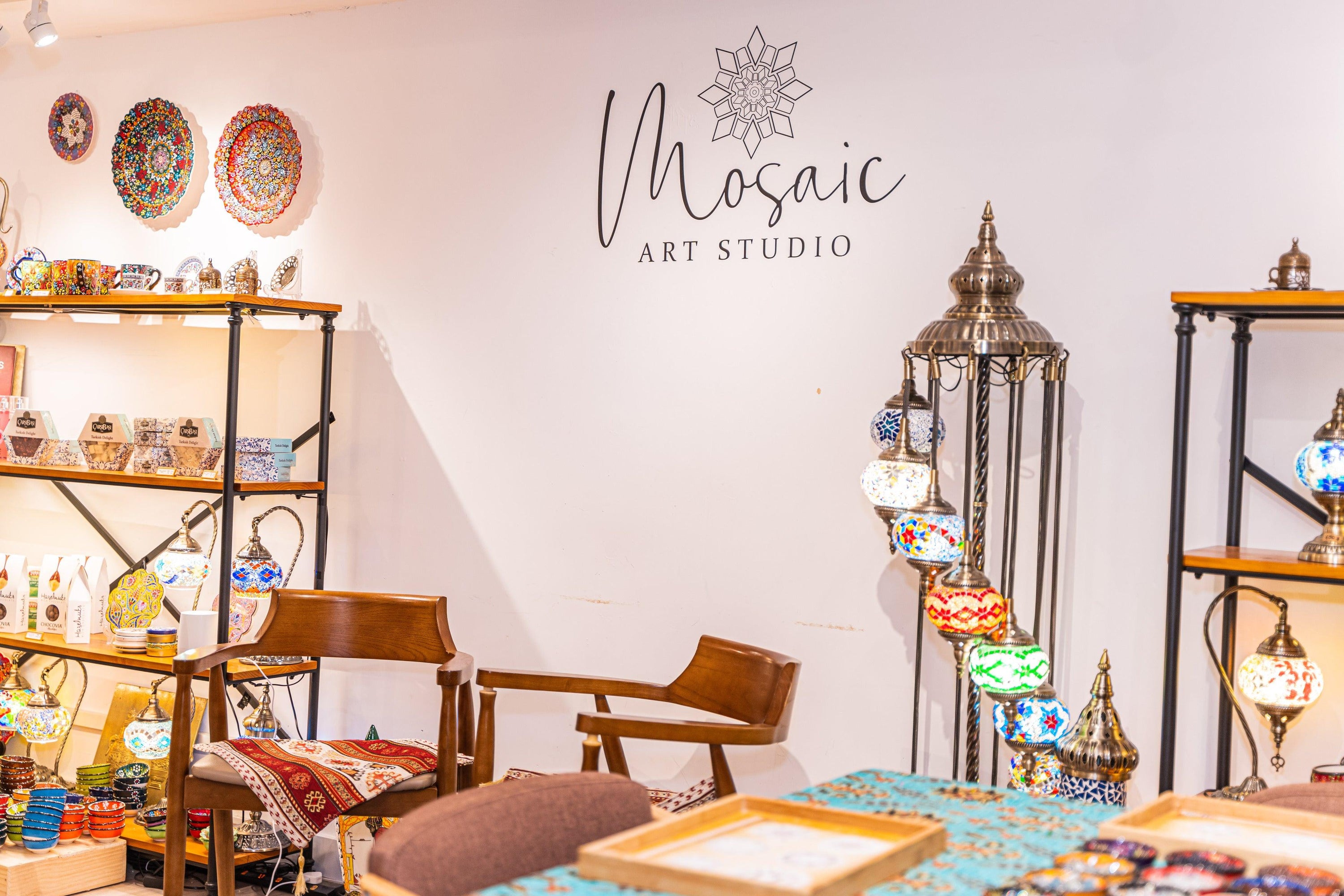 Mosaic Art Studio Locations | Design Your Own Turkish Mosaic Lamp – Mosaic Art Studio US