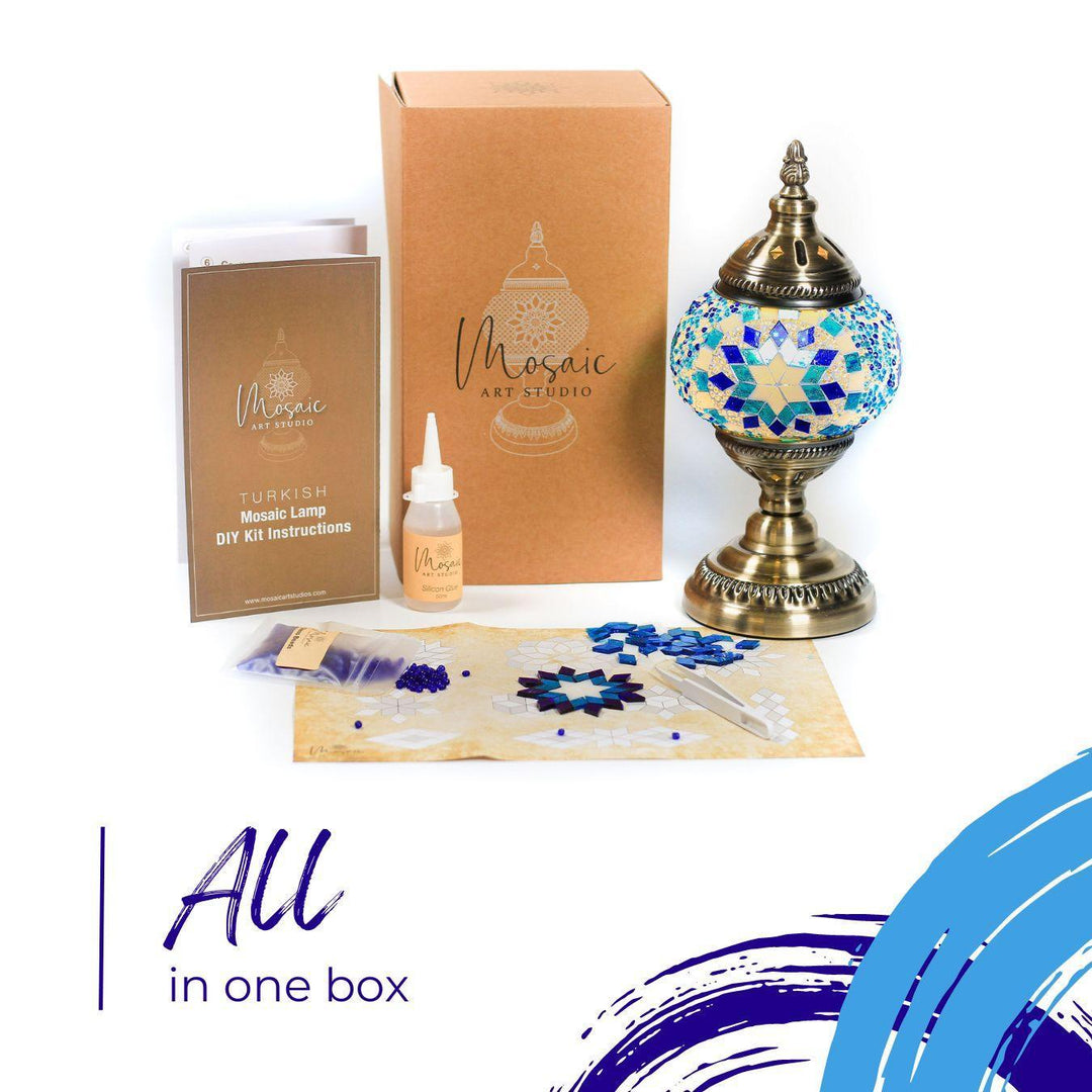 Shop Unique DIY Mosaic Lamp Kits at Mosaic art Studio – Mosaic Art Studio US